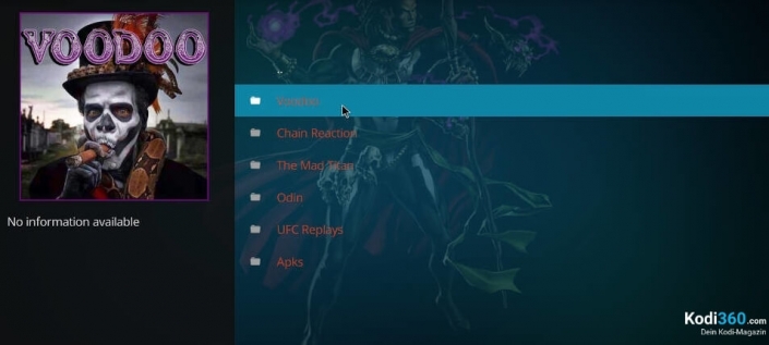 Voodoo TV - so installierst du das Kodi Addon erfolgreich!