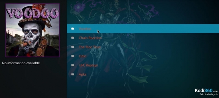 Voodoo TV - so installierst du das Kodi Addon erfolgreich!