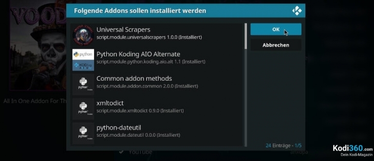Voodoo TV - so installierst du das Kodi Addon erfolgreich!